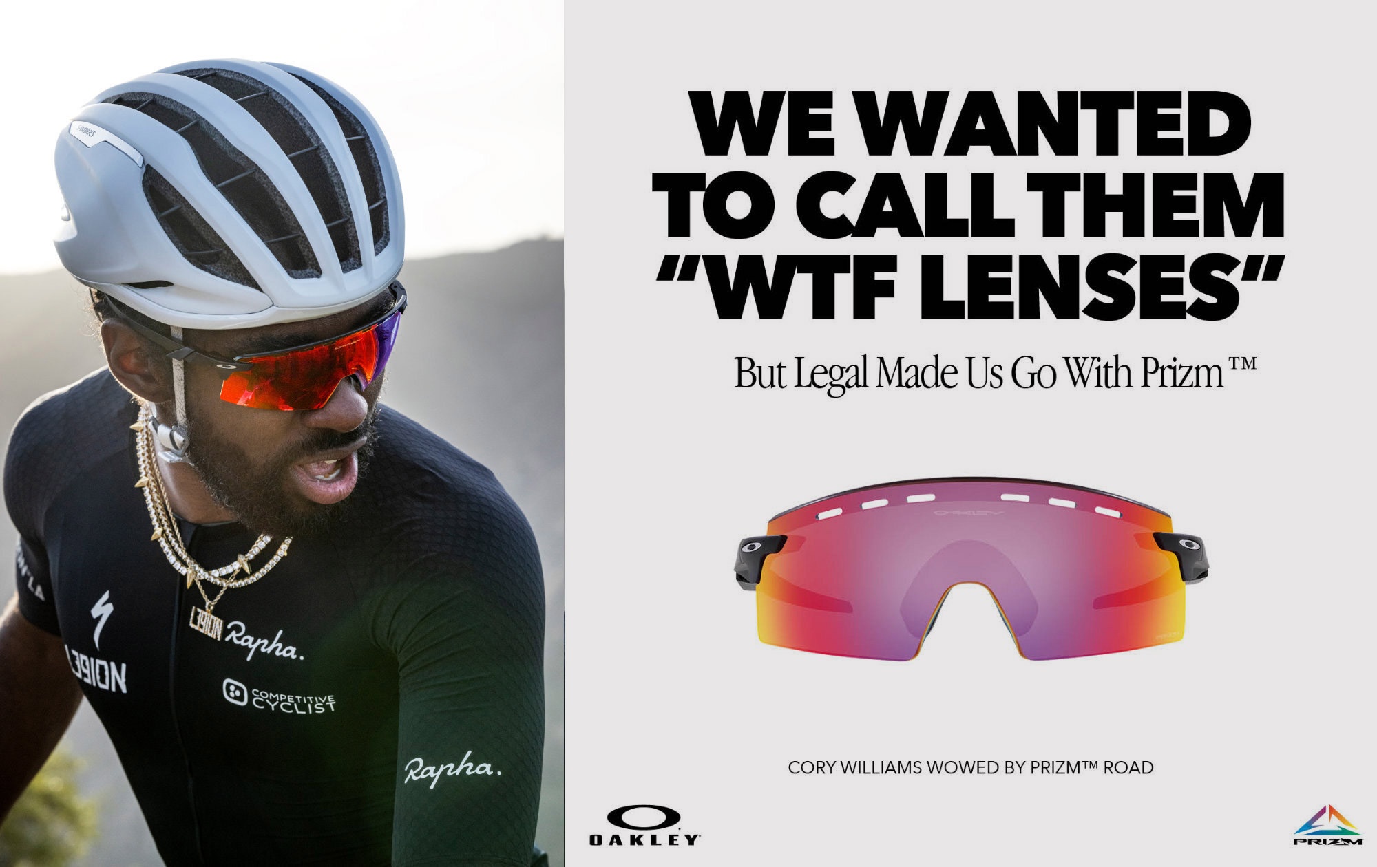 Oakley Prizm™: Tune In Colors, Tune Out Distractions